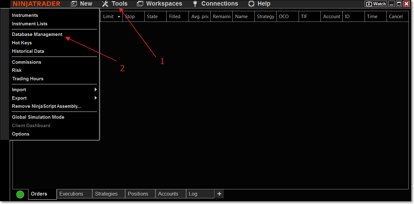 Updating dxFeed NinjaTrader data Plug-in – dxFeed Retail